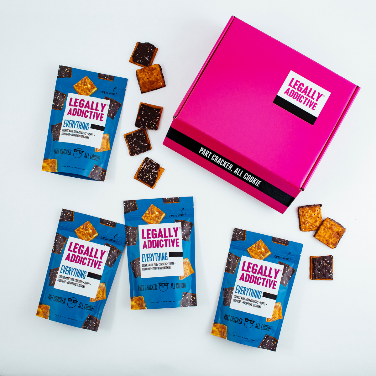 Everything Cookies - Party Pack of 4! – Legally Addictive